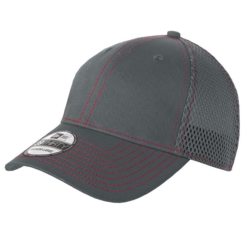 New Era - Stretch Mesh Contrast Stitch Cap - NE1120 | Dirt Cheap Headwear