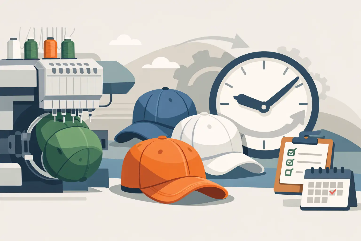 Hat Embroidery Turnaround Time Explained | Dirt Cheap Headwear
